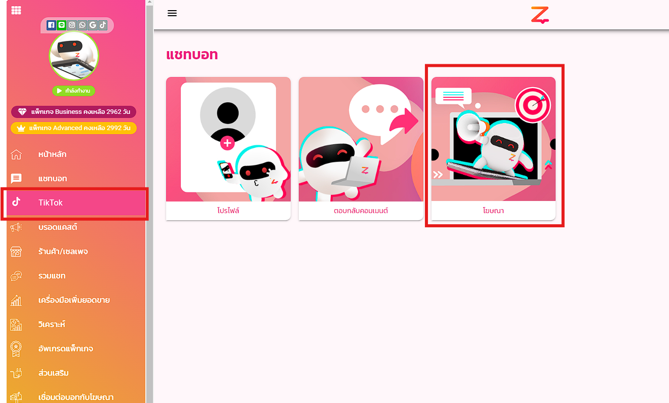 Tutorial 3 : วิธีเชื่อมต่อ ZWIZ.AI กับ TikTok Ads – Blog By ZWIZ.AI