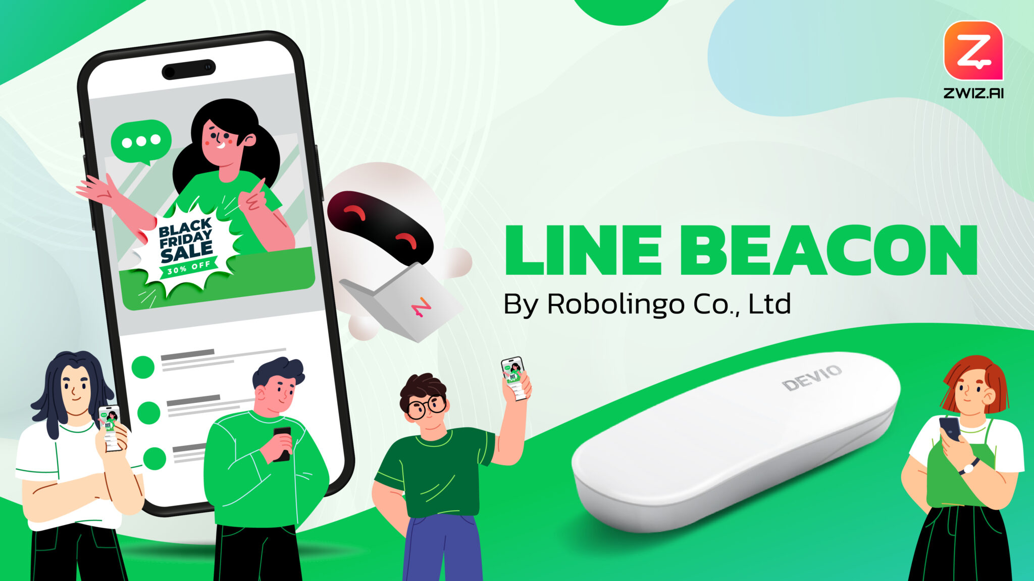 ทำความรู้จัก LINE BEACON เครื่องมือทำการตลาดบนไลน์ – Blog By ZWIZ.AI