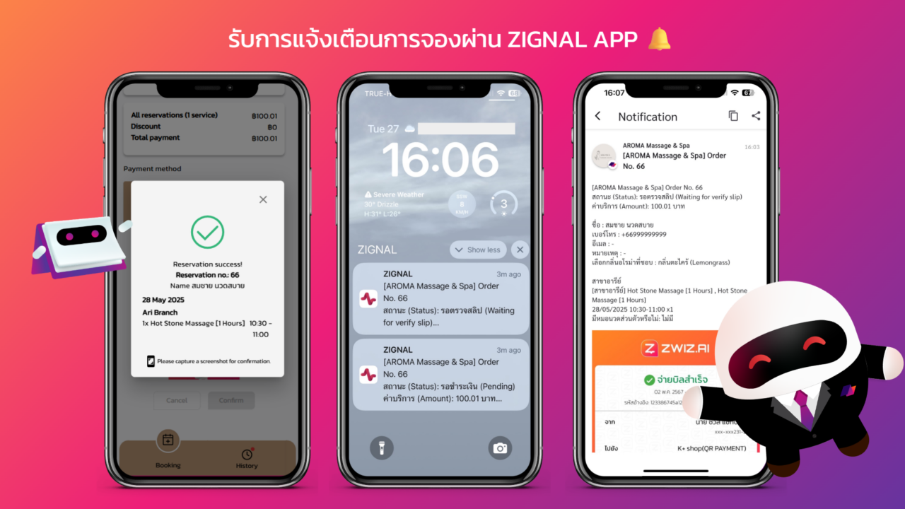 ZIGNAL ระบบแจ้งเตือนที่มาในรูปแบบแอปพลิเคชันและเว็บไซต์ – Blog By ZWIZ.AI